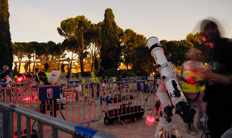 Planes de Verano en Madrid: jornada de observación con telescopios - MADRID PLÁCET